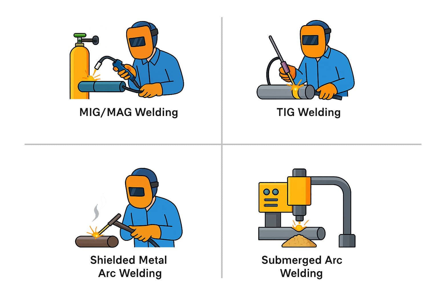 Industrial Pipe Welding: TIG, MIG, and MAG - ESAin